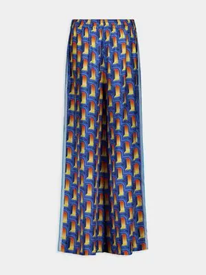 Casablanca Geometric Wide-leg Trousers