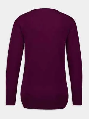 PAULA Lactarius Cashmere Lace-up Jumper