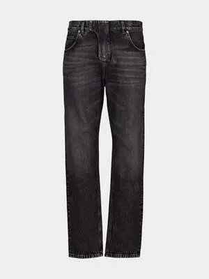 Balmain Regular-fit Denim Jeans - Grey