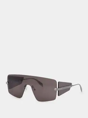 Alexander McQueen Oversized Shield Sunglasses