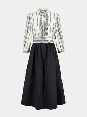 Zeus+dione Button Detailed Day Dresses