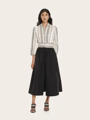 Zeus+dione Halora Shirt Midi Dress - Multicolour