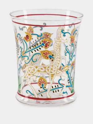 LOBMEYR Alhambra Giraffes Arabian Tumbler - Multicolour