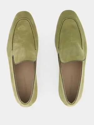 Manolo Blahnik Truro Suede Loafers - Grey