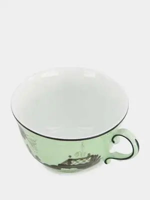 GINORI 1735 Oriente Italiano Tea Cup 220ml - Green