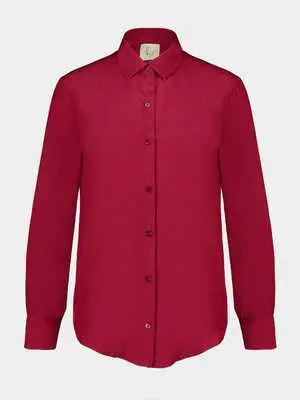PAULA Ametista Potion Silk Shirt - Purple