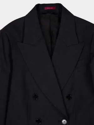 Gucci Ardesia Double-breasted Wool Jacket - Grey