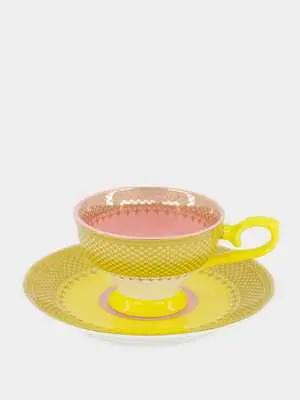 POLSPOTTEN Grandma Coffee Cup Set Of 4 - Multicolour