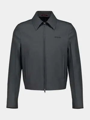 Gucci Technical Panama Jacket - Grey