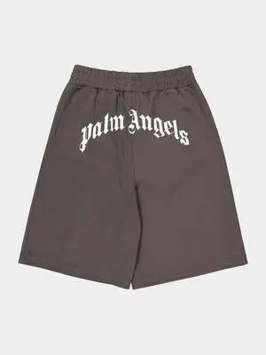 Palm Angels Track Shorts With Back Logo