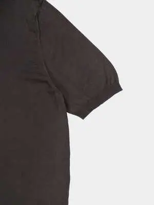 Boglioli Dark Regular Fit Cotton Polo - Grey