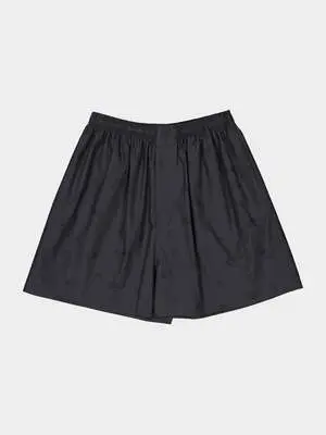 Balenciaga Cotton Pyjama Shorts - Grey