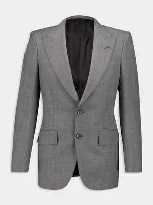 TOM FORD Wool Mohair Suit - Grey