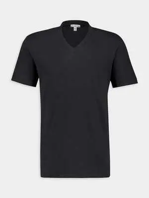 JAMES PERSE Classic V-neck T-shirt - Grey