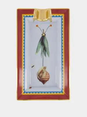 La DoubleJ Leaftrail Incense Holder - Multicolour