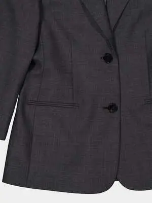 Givenchy Mix Wool Single-breasted Blazer - Grey
