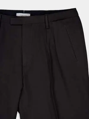 Boglioli Virgin Wool 2-pleat Trousers - Grey