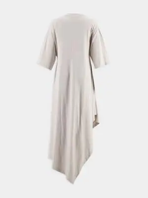 Balenciaga T-shirt Wrap Dress - Grey