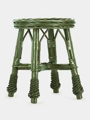HOUSE OF CAPRICORN Wicker Stool