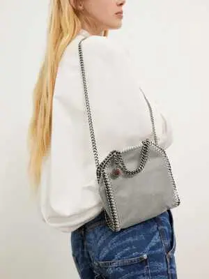 Stella McCartney Falabella Tiny Tote - Grey