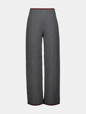 Gucci Wool Straight-leg Trousers