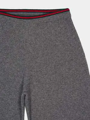Gucci Wool Straight-leg Trousers