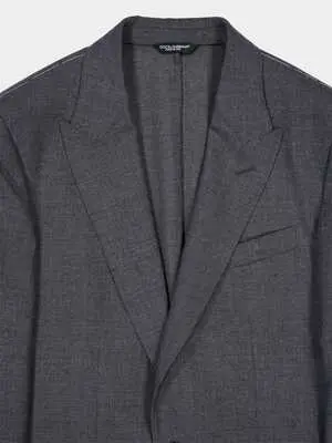 Dolce & Gabbana Single-breasted Wool Taormina Jacket
