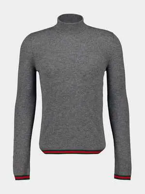 Gucci Cashmere Turtleneck - Grey