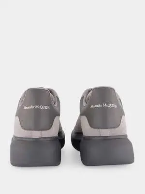 Alexander McQueen Oversized Suede Sneakers - Grey
