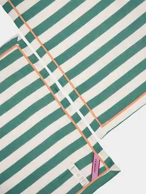 La DoubleJ Riviera Linen Placemats Set Of 2 - Green