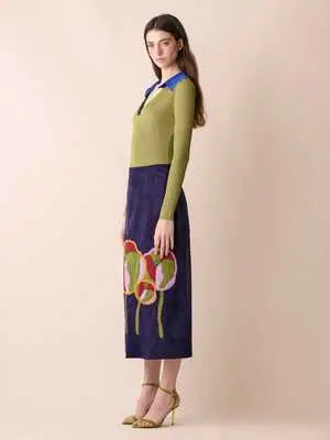PAULA Long-sleeve Knitted Top