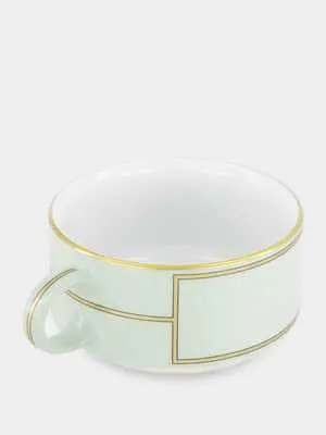 GINORI 1735 Porcelain Diva Tea Cup - Green