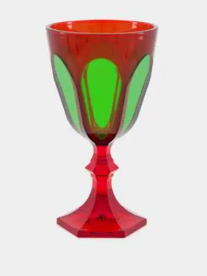 MARIO LUCA GIUSTI Forte Dei Marmi Wine Glass - Green