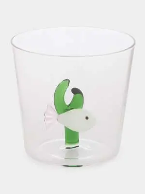 ICHENDORF MILANO White Fish Seaweed Tumbler - Green