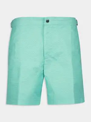 Frescobol Carioca Club Copacabana Tailored Swim Shorts - Green