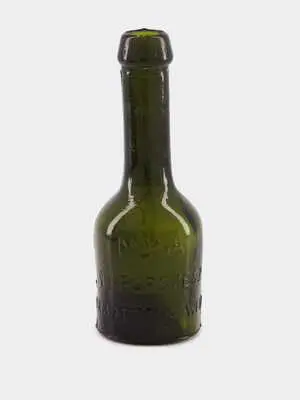All Origine Olive Miniature Glass Bottle - Green
