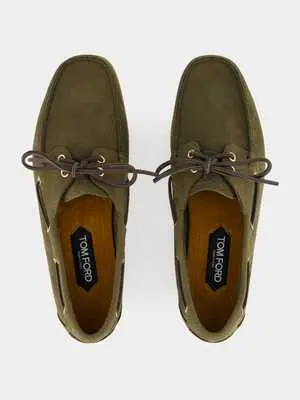 TOM FORD Robin Suede Loafers
