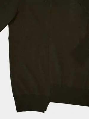 MAISON MARGIELA Asymmetric Crewneck Virgin Wool Sweater