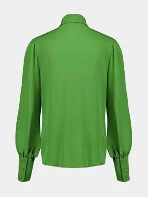 Valentino Garavani Silk Georgette Button-down Shirt