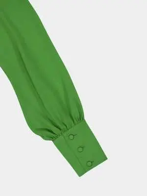 Valentino Garavani Silk Georgette Button-down Shirt