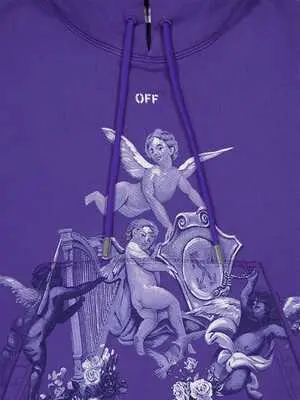 Off-White Putti Skate Hooded Sweatshirt - Purple