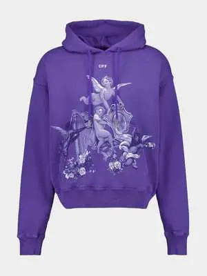 Off-White Putti Skate Hooded Sweatshirt - Purple