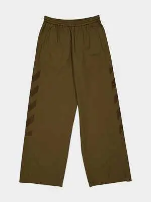 Off-White Army Diag Gd Track Pants - Green