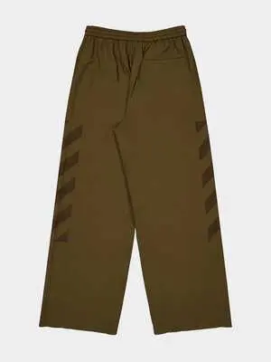 Off-White Army Diag Gd Track Pants - Green