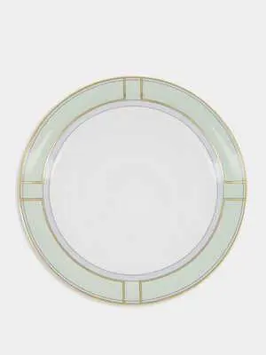 GINORI 1735 Verde Diva Flat Plate - Green