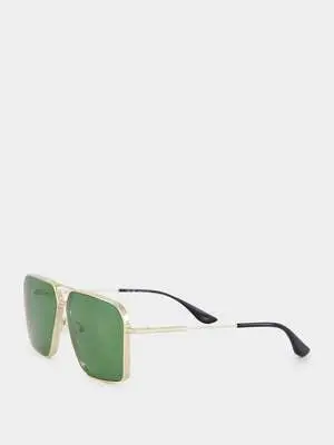 Alexander McQueen Metal Sunglasses