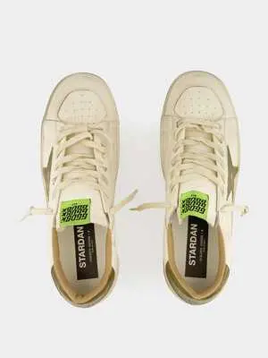 GOLDEN GOOSE Stardan Sneakers With Snake Star - Green