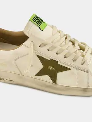 GOLDEN GOOSE Stardan Sneakers With Snake Star - Green