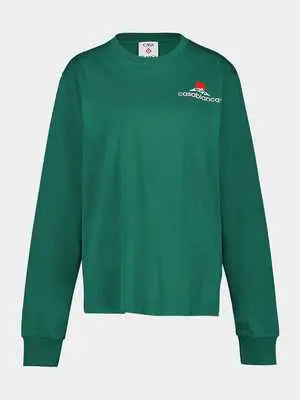 Casablanca Montagne Snow Long-sleeved - Green