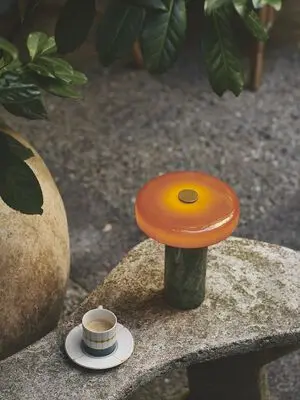 DESIGN BY US Moss And Amber Trip Led Lamp